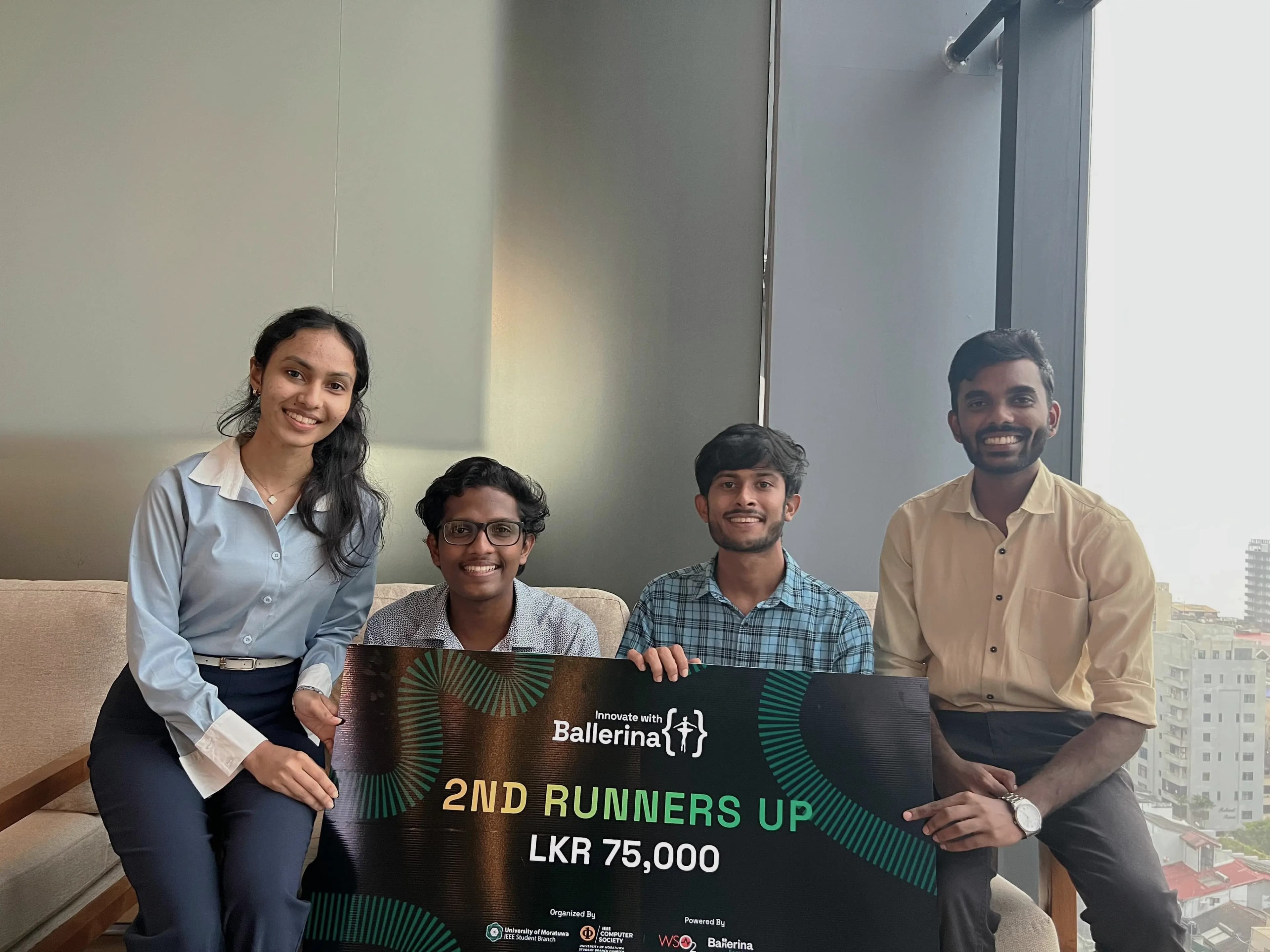 Team Rysera Won 2nd Runner's Up At Innovate with Ballerina challenge, 24