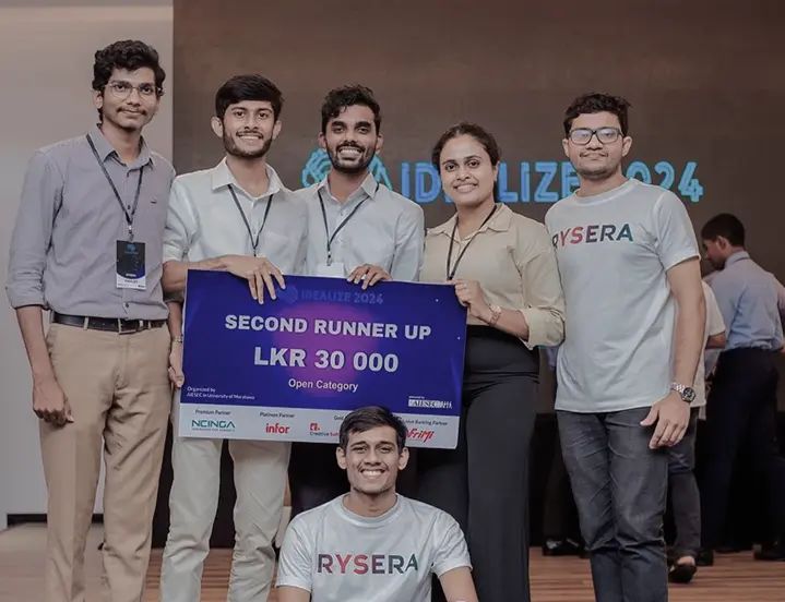 Team Rysera Won 2nd Runner's Up At Idealize, 24